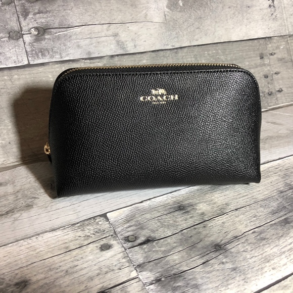 Coach | Bags | Coach Cosmetic Case Black Make Up Case F57857 | Poshmark